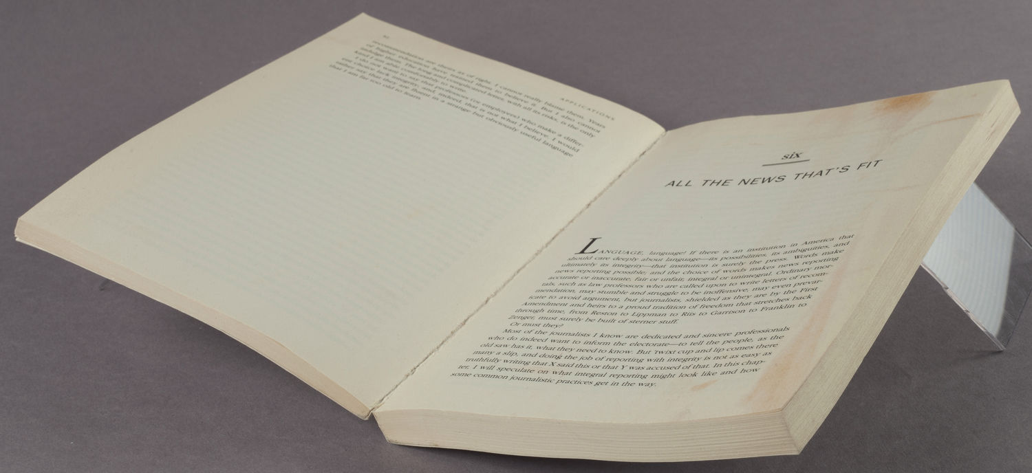 Preservation Self-Assessment Program (PSAP) | Books and Bound Items