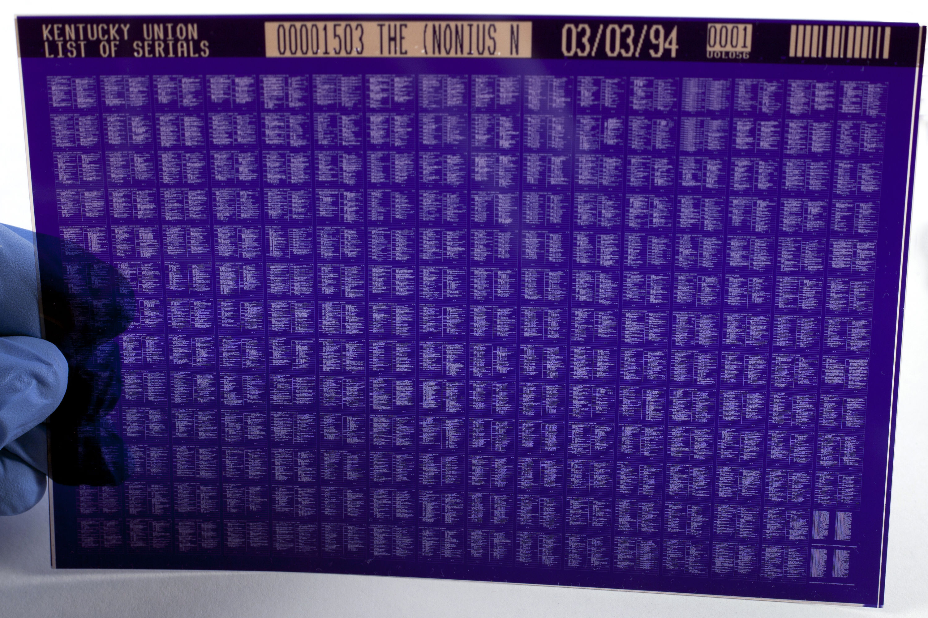 Preservation Self-Assessment Program (PSAP) | Microforms