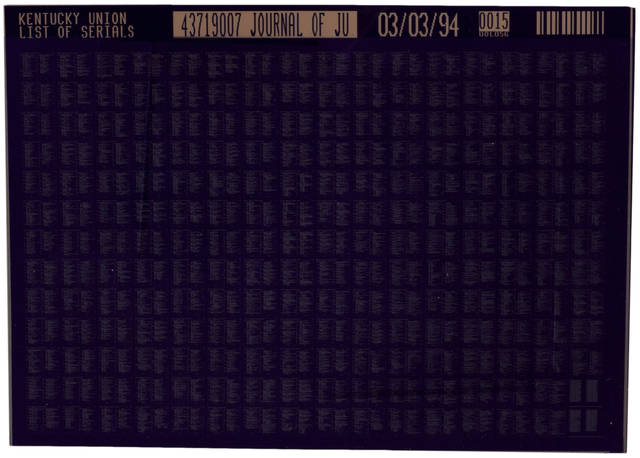 Preservation Self-Assessment Program (PSAP) | Microforms